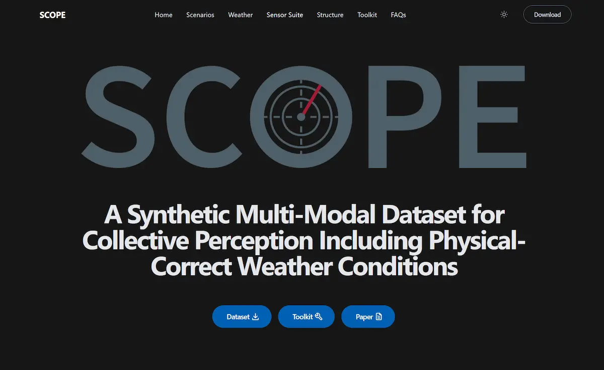 SCOPE Dataset